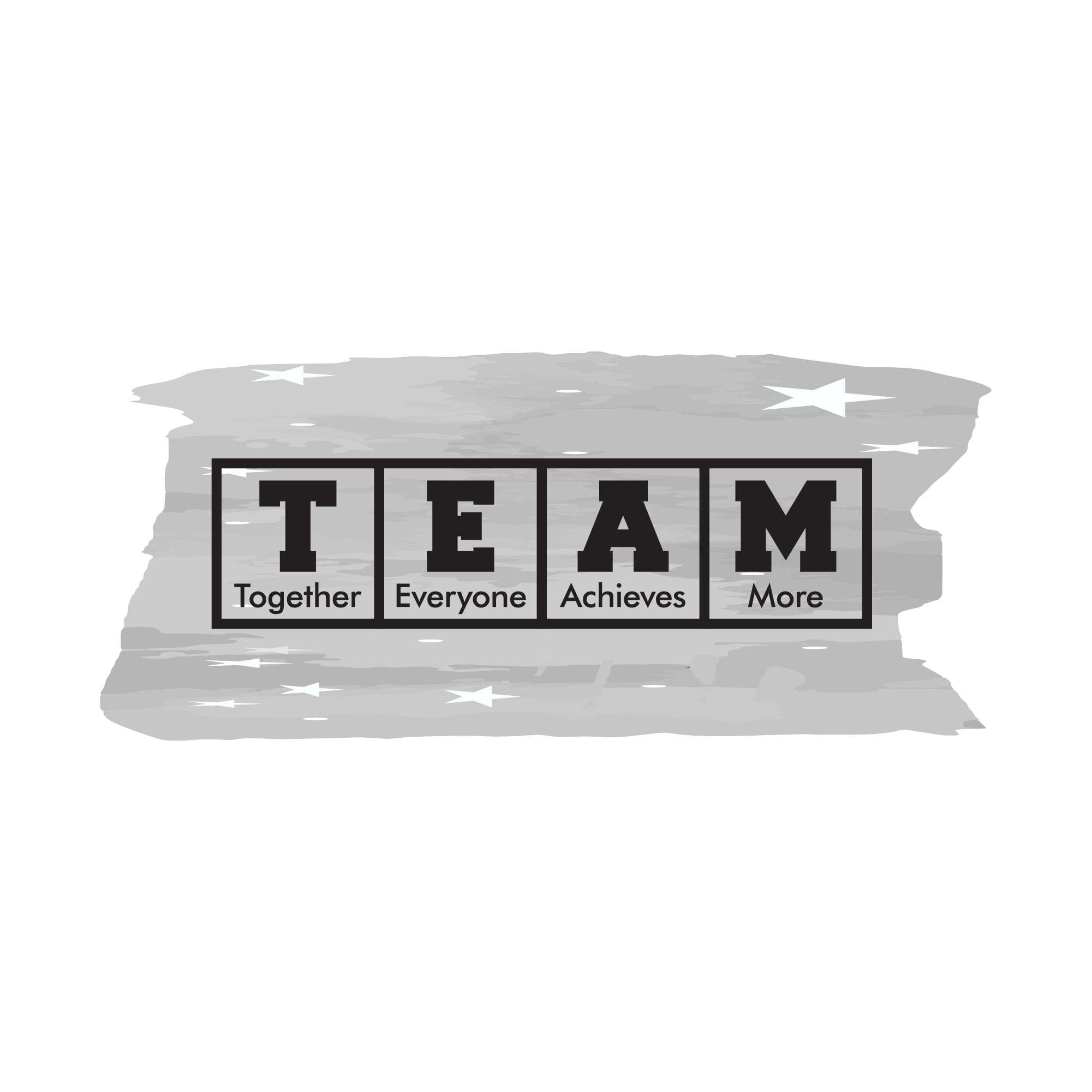 Together Everyone Achieves More Team Work Inspirational Quote Office ...