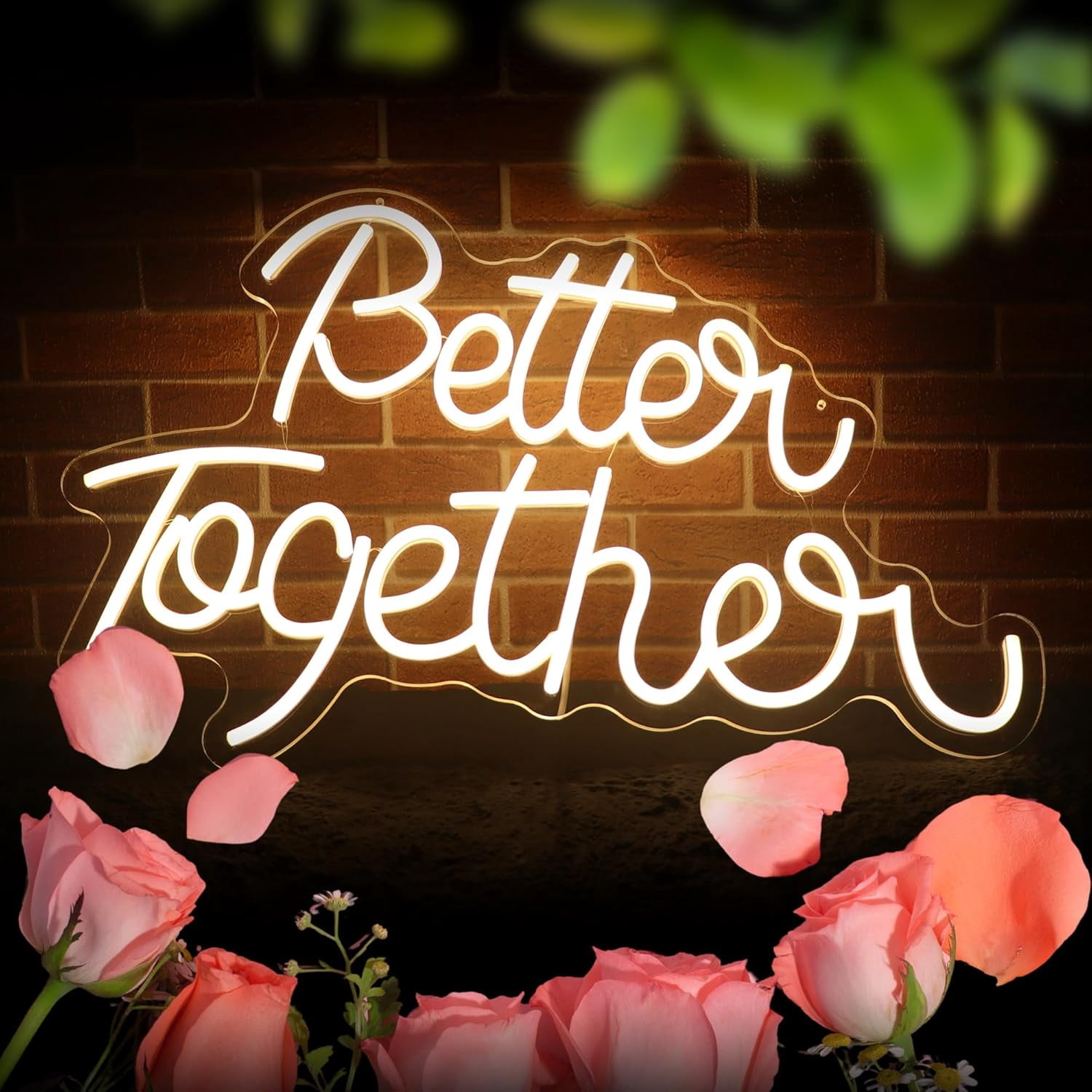 Together Neon Sign for Party Decoration Together Signs Neon Lights Sign ...
