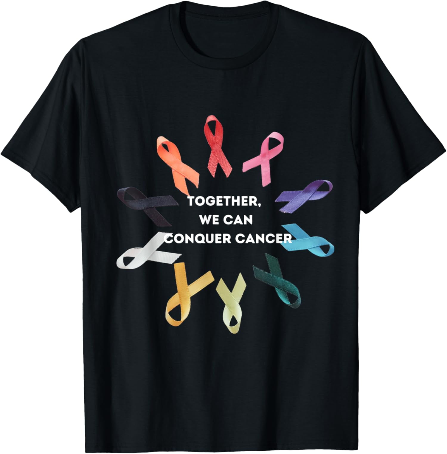 Together, We Can Conquer Breast Cancer T-Shirt - Walmart.com