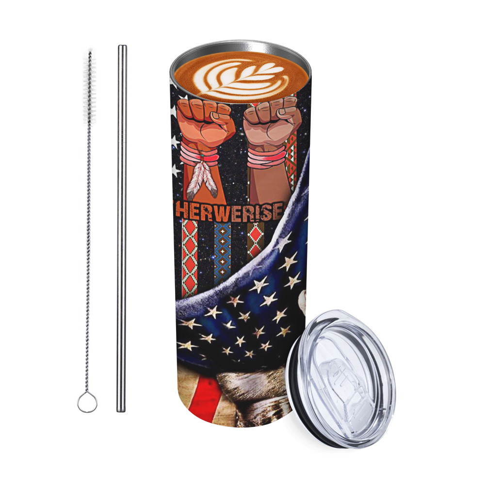 Together We Rise Native American Flag 20oz Coffee Mug Cup,Stainless ...