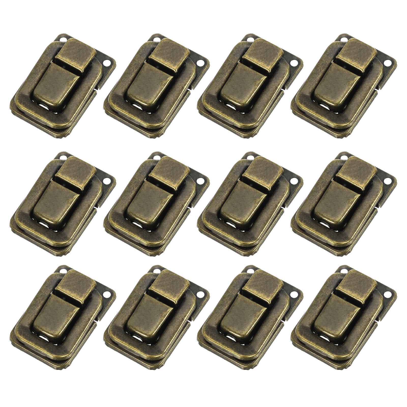 Toggle Catch Lock 1.4" x 0.9", 12 Pack Metal Buckle Hasp Lock Latch ...