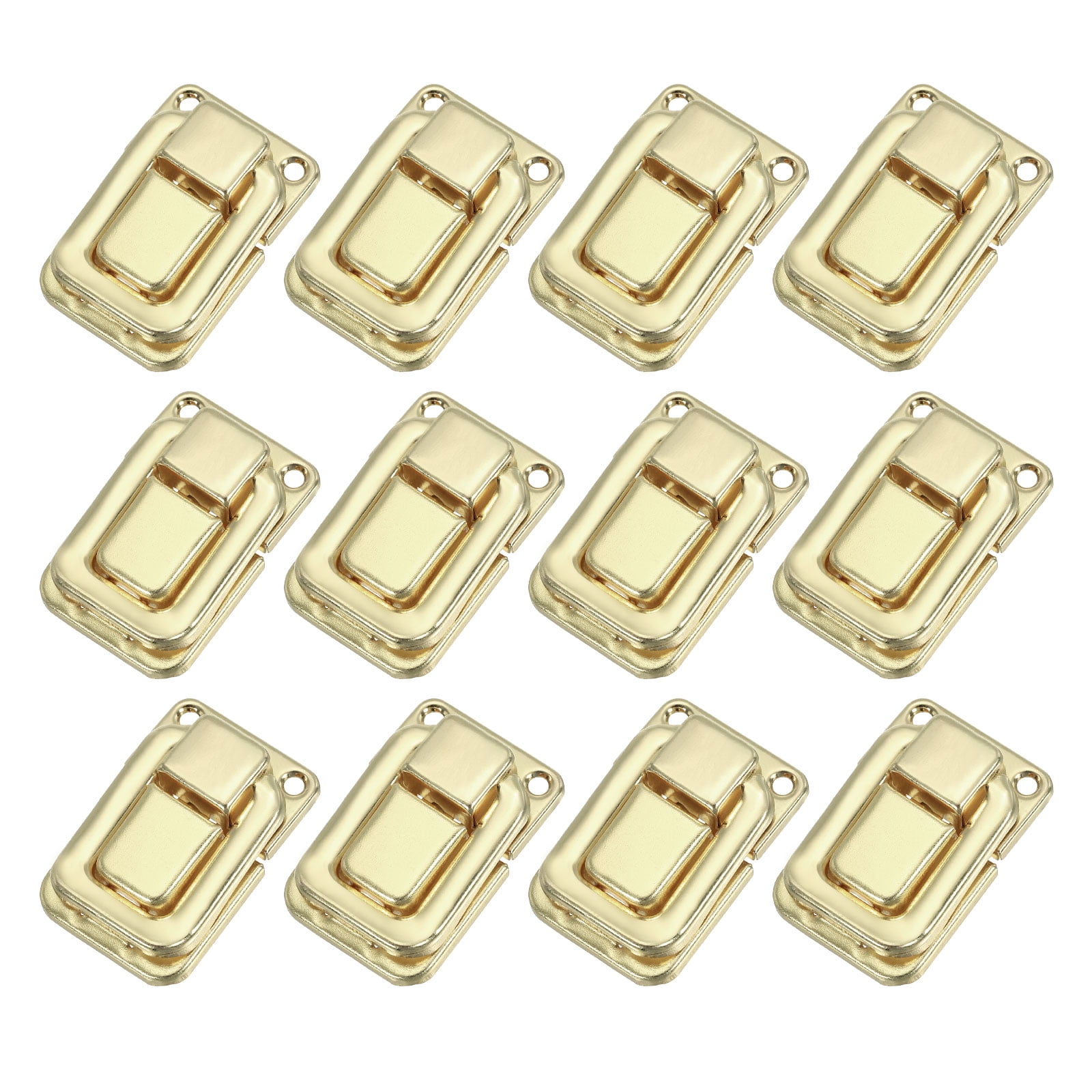 Toggle Catch Lock 1.5" x 1", 12 Pack Metal Buckle Hasp Lock Latch Clasp ...