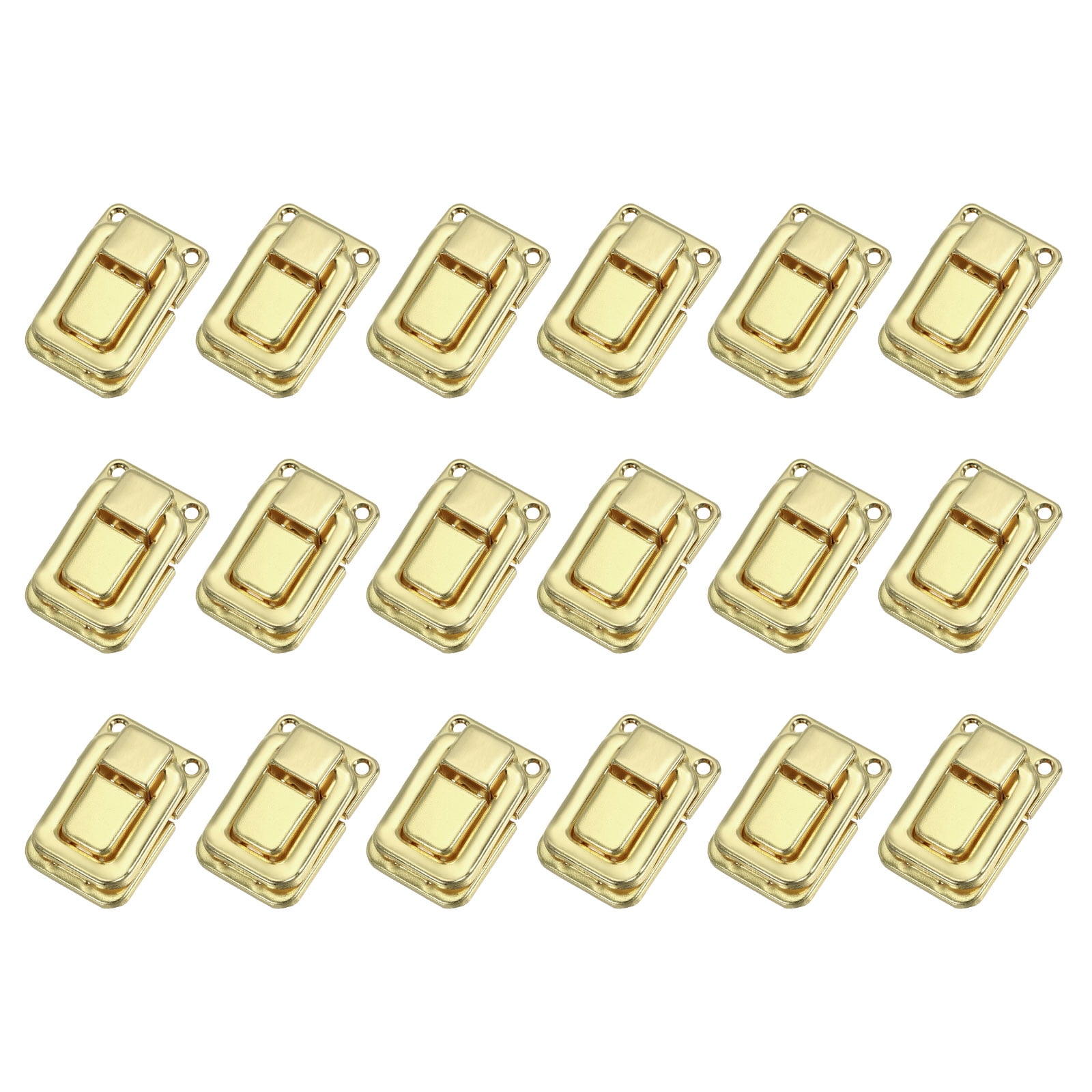 Toggle Catch Lock 1.5" x 1", 18 Pack Metal Buckle Hasp Lock Latch Clasp ...