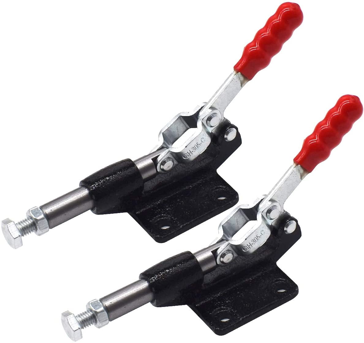 Toggle Clamps, 2 Pieces Hold Push Pull Action Hand Tool Toggle Hand ...