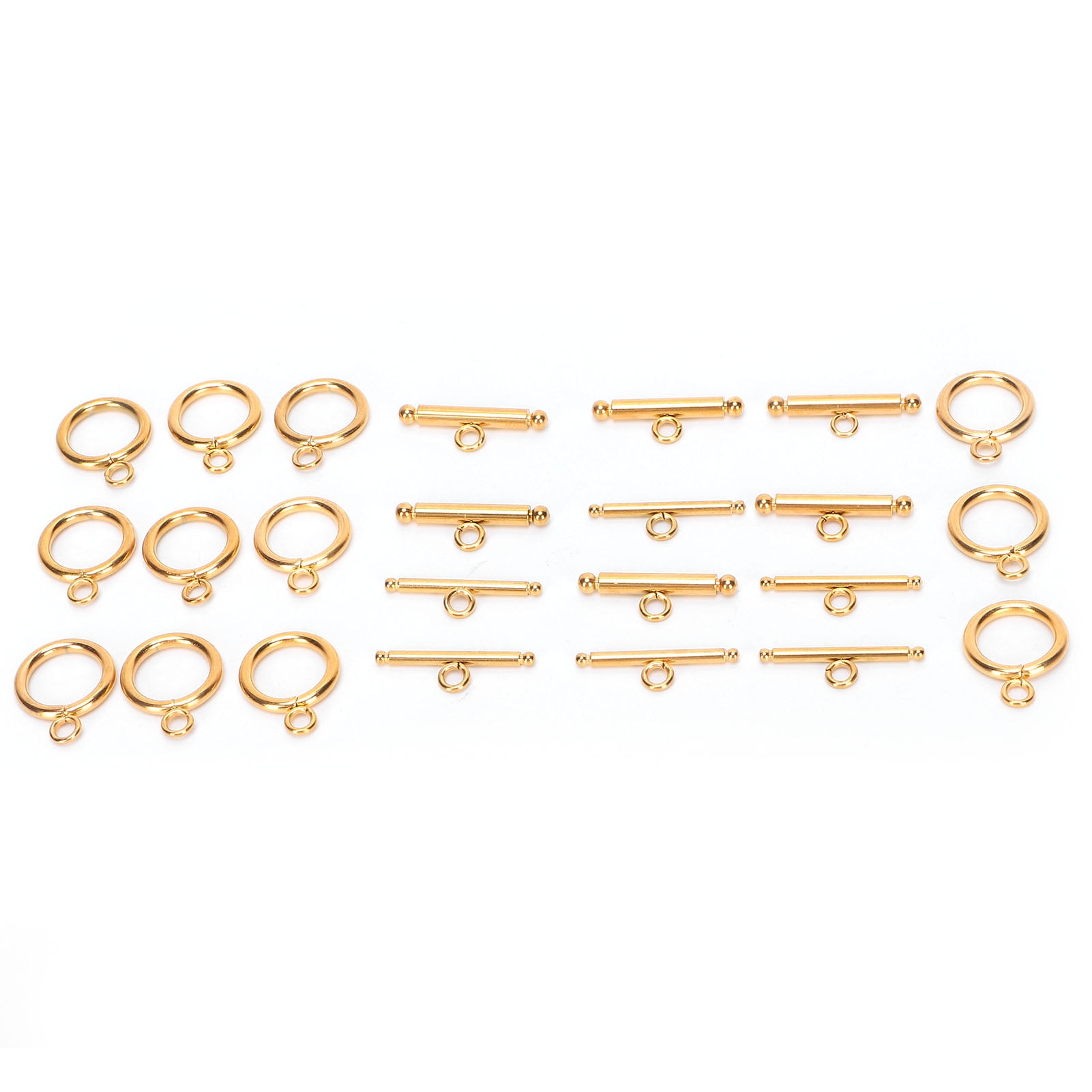 Toggle Clasps, T-Bar Clasps Stable Lightweight Practical For Jewelry ...