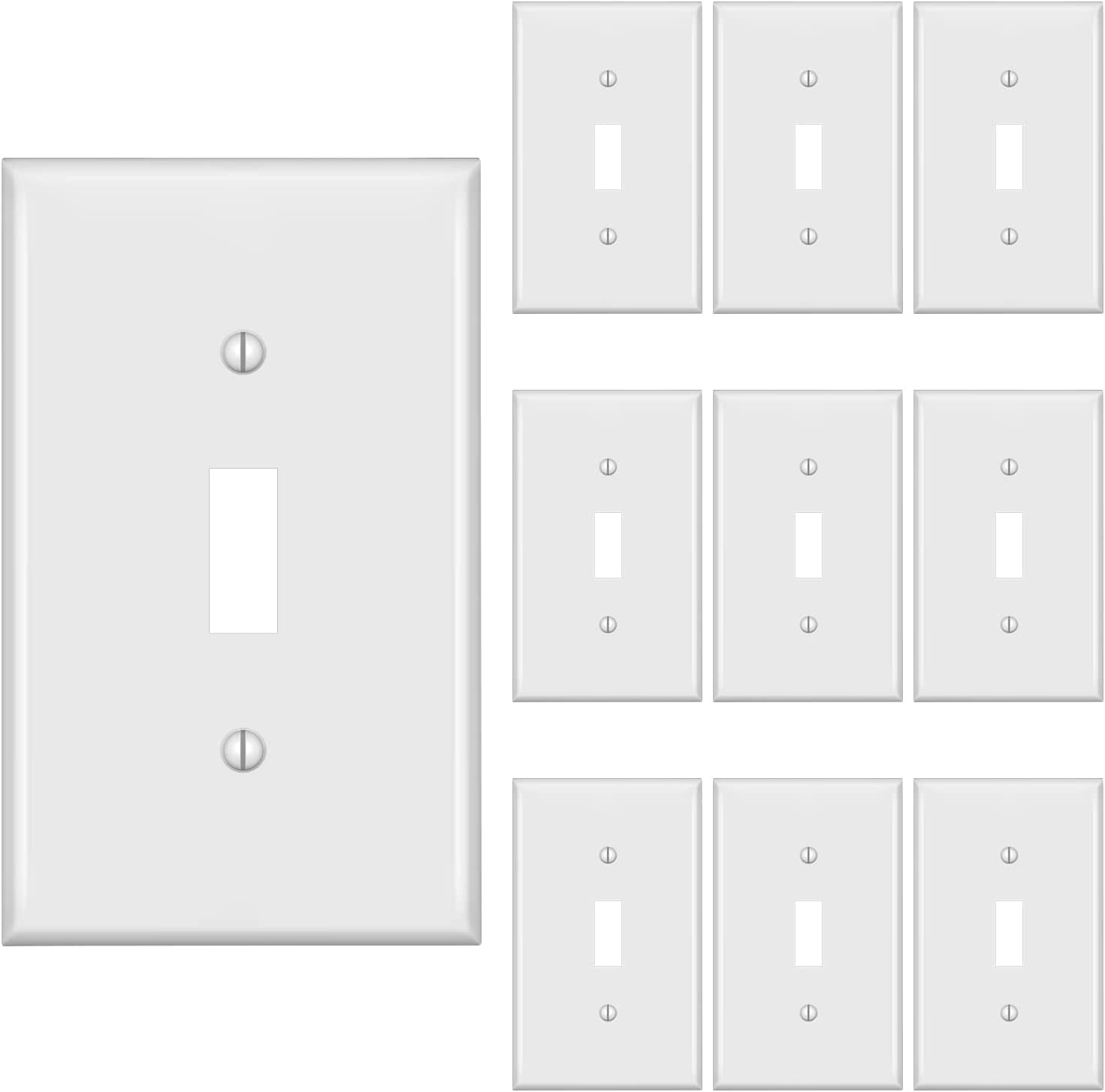 Toggle Light Switch Covers. Electric Light Switch Plates. Single Switch ...
