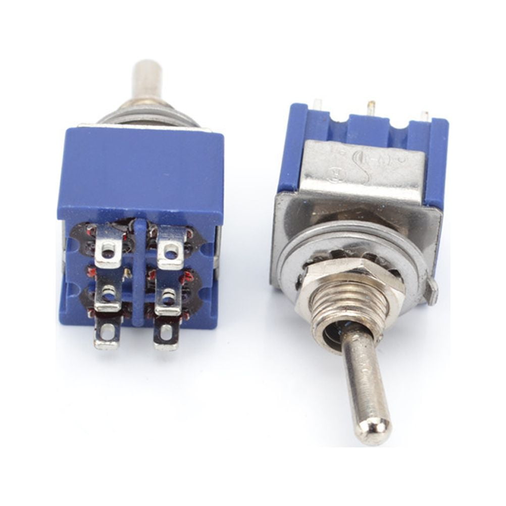 Motion Tool Toggle Switch Sky-Blue Metal 30Pcs 1.3x0.5x0.5in - Walmart.com