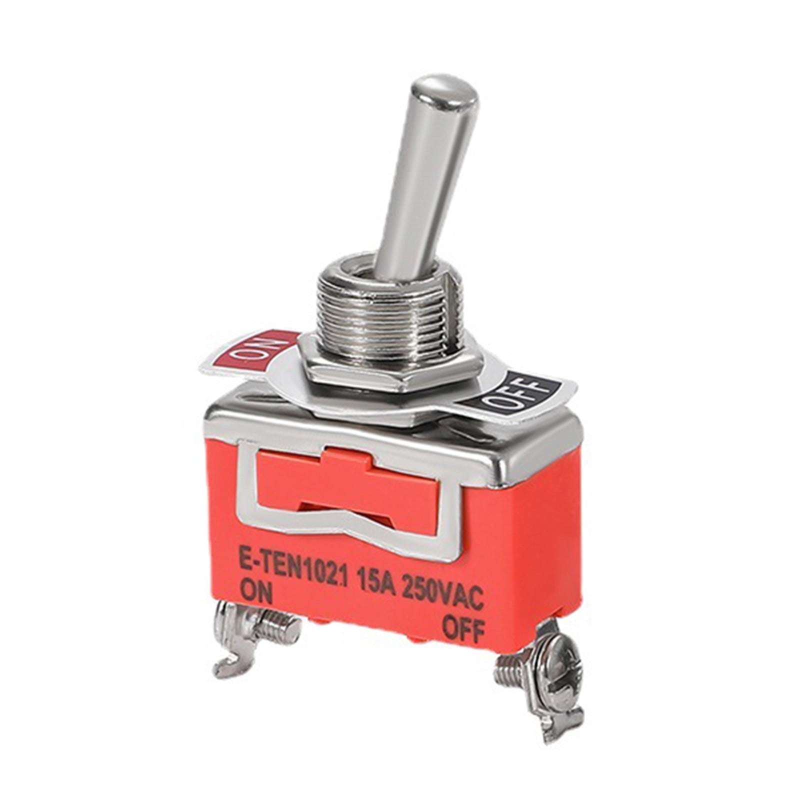 Toggle Switch Eten1021 15A 250V Spst 2 Pin On Off Rocker Switch With ...