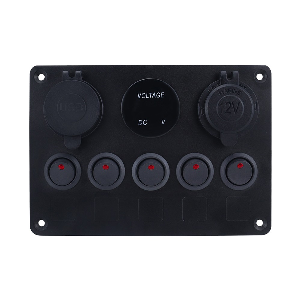 Toggle Switch Panel Car Marine Switch Panel 12V-24V Waterproof Switch ...