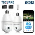 Toguard Waterproof Home Indoor/Outdoor Night Vision 1080P Wireless Dome ...