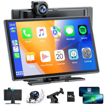 Scosche D4Tfcamk Back Up Camera System With 4.3 TFT Color LCD Dash ...