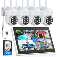 TOGUARD SC23 10CH 4MP Solar Wireless Security Camera System Outdoor ...
