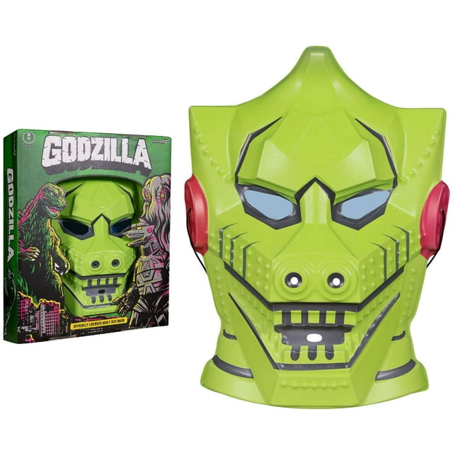 Toho Masks Mechagodzilla Adult Mask (Glow-in-the-Dark) - Walmart.com