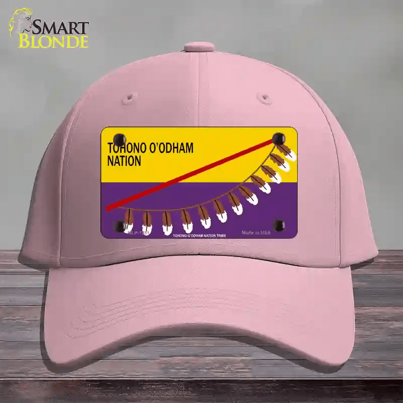 Tohono Oodham Flag Novelty License Plate Hat Cotton Pink - Walmart.com