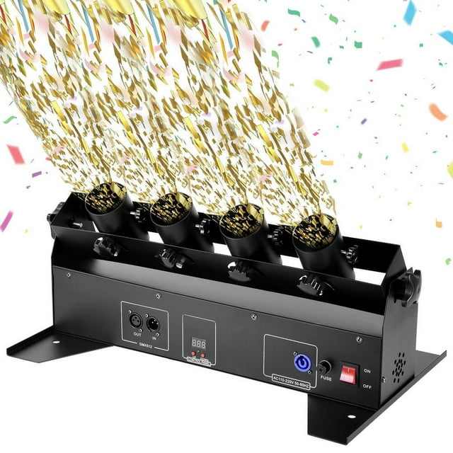 Tohu 150W Confetti Machine, Professional Electric Confetti Launcher, 8 ...