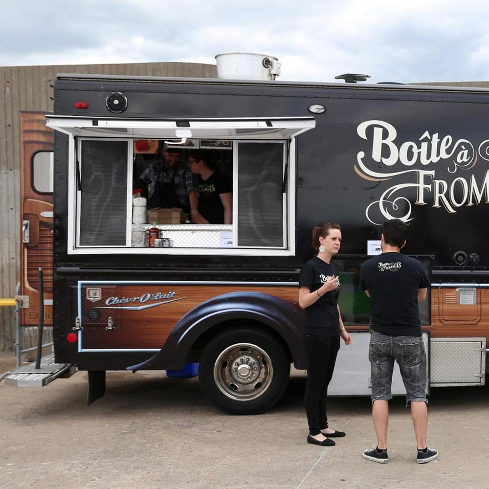 Tohu Concession Window, 36 x 36 inch, Aluminum Alloy Food Truck Service ...