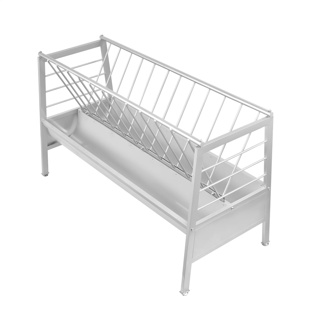 Tohu Silver Galvanized Finish Stainless Steel Livestock Feeding Trough ...