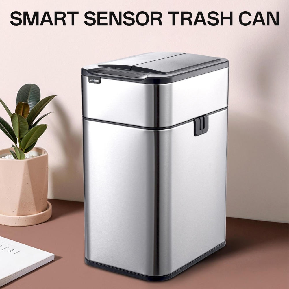 Tohu Smart Kitchen Trash Bin IPX4 Waterproof & 30-60 Day Battery Life ...