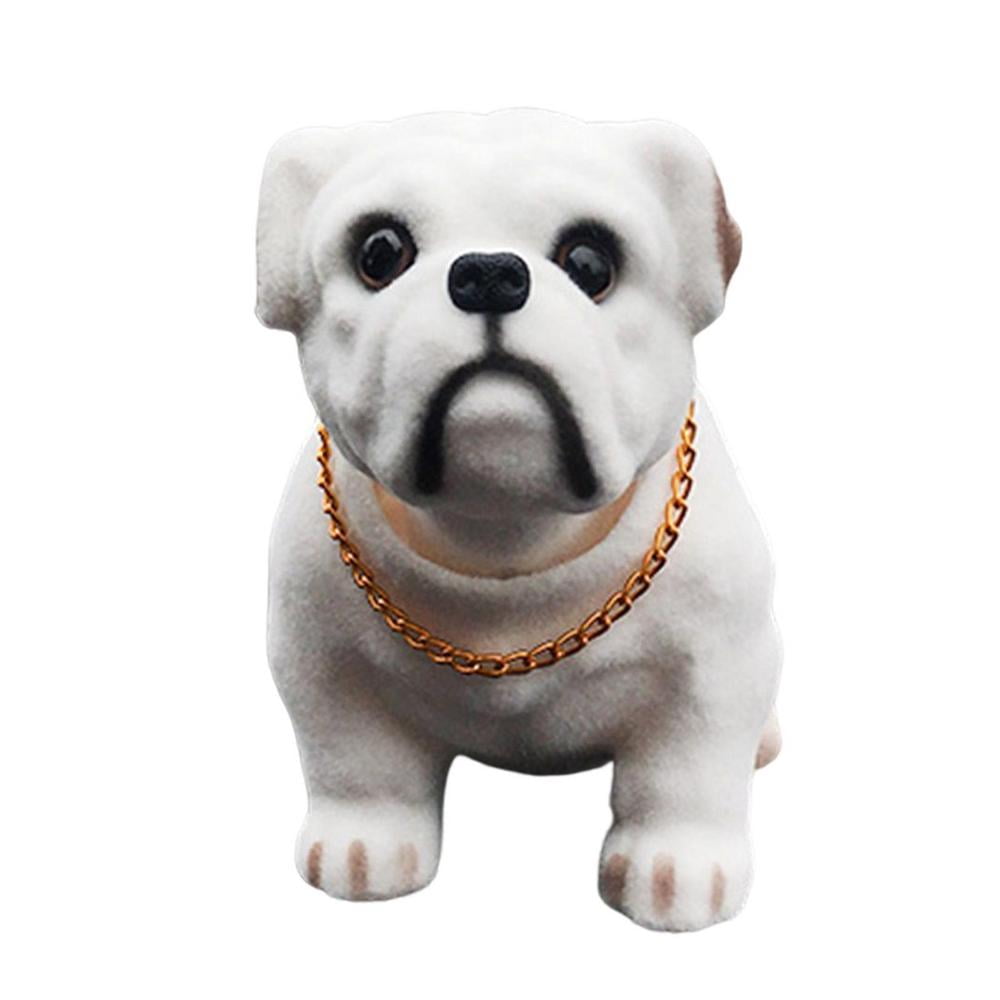 Tohuu Dog Shaking Head Resin Dancing Figurines Dancing Toys Dog Tiger ...