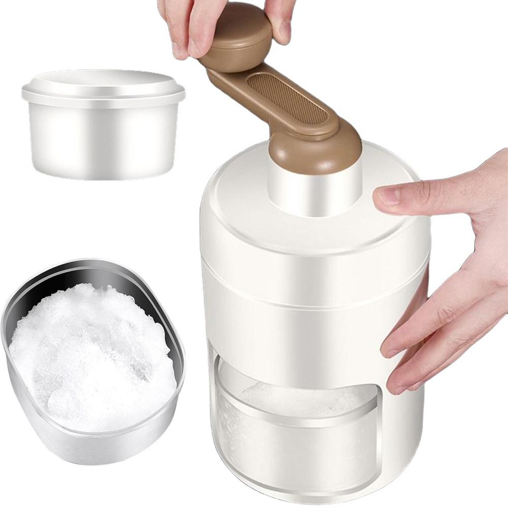 Tohuu Manual Ice Crusher Cocktails Slush Machine Ice Cube Crushed ...