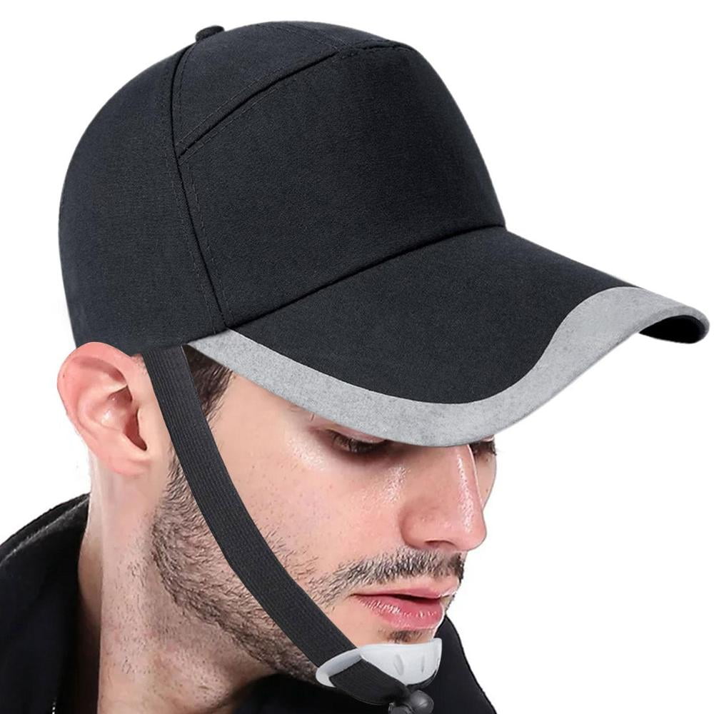 Tohuu Men's Baseball Caps Breathable Bike Hat with Goggles Safety Hat ...