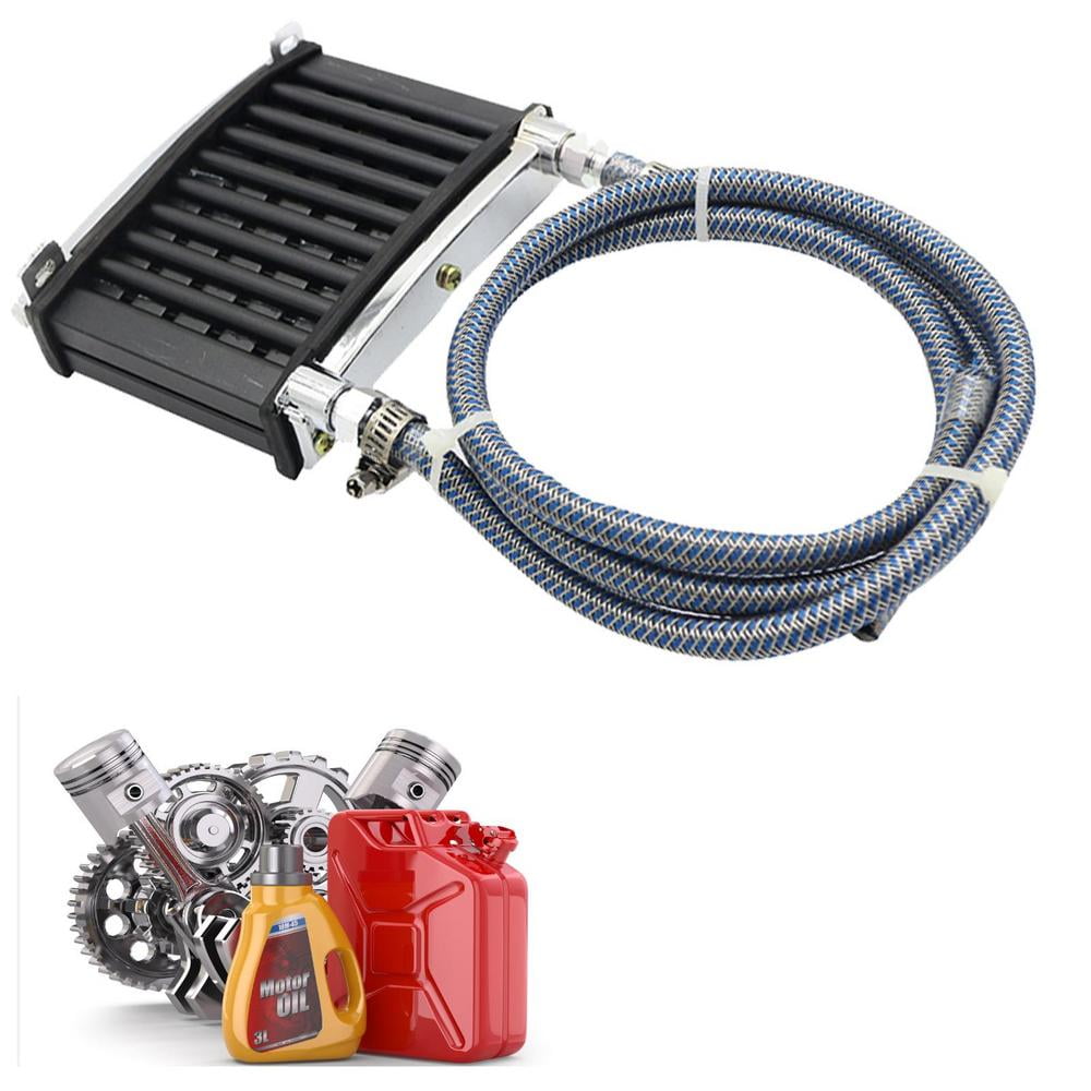 Tohuu Oil Cooler Fan Motorcycle Oil Cooler Aluminum Engine Oil Cooler ...