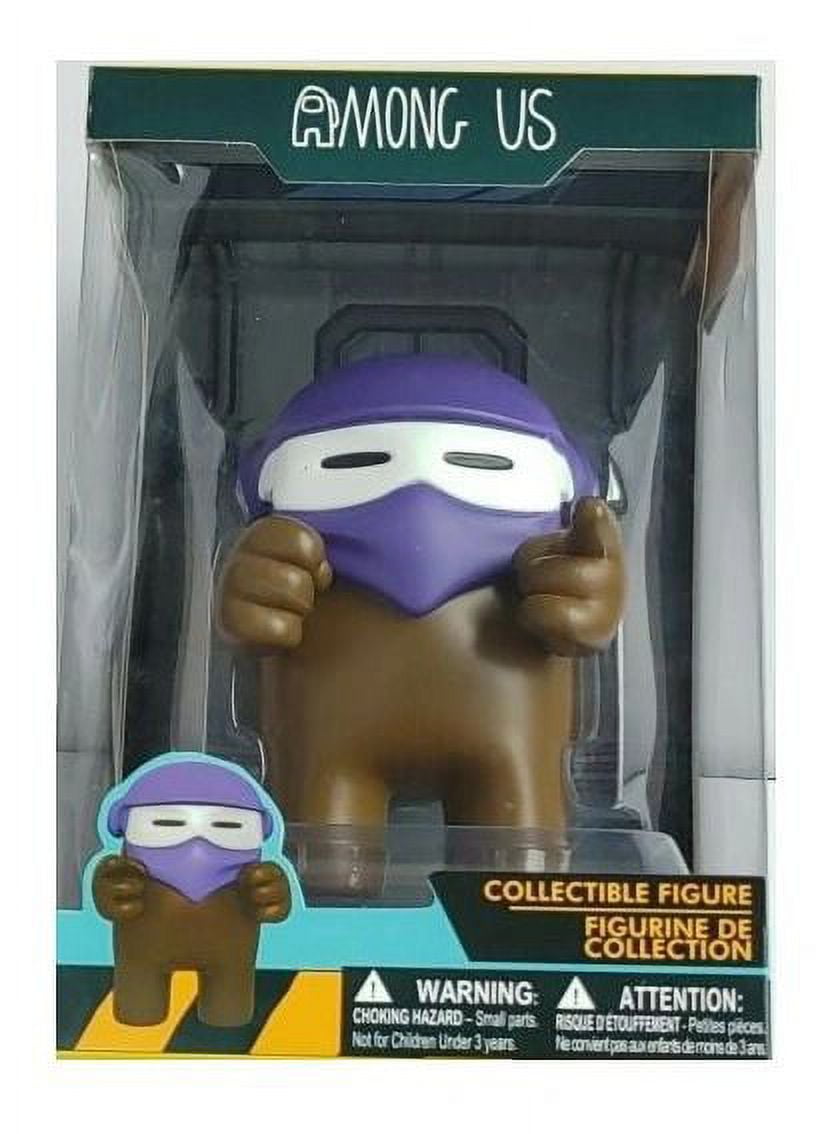 Toikido - Among Us -Brown Imposter with Purple Mask (Collectible Figure ...