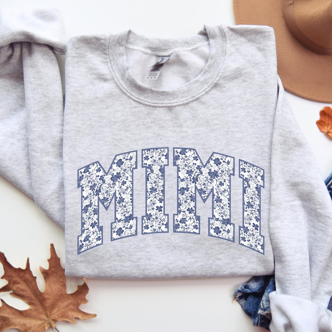 Toile Mimi Sweatshirt, Flower Grandma Crewneck, New Mimi Sweater ...