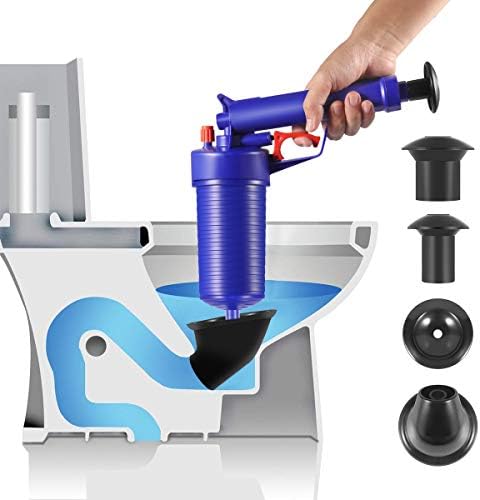 Toilet , Air Drain Blaster, Pressure Pump Cleaner, High Pressure Opener ...