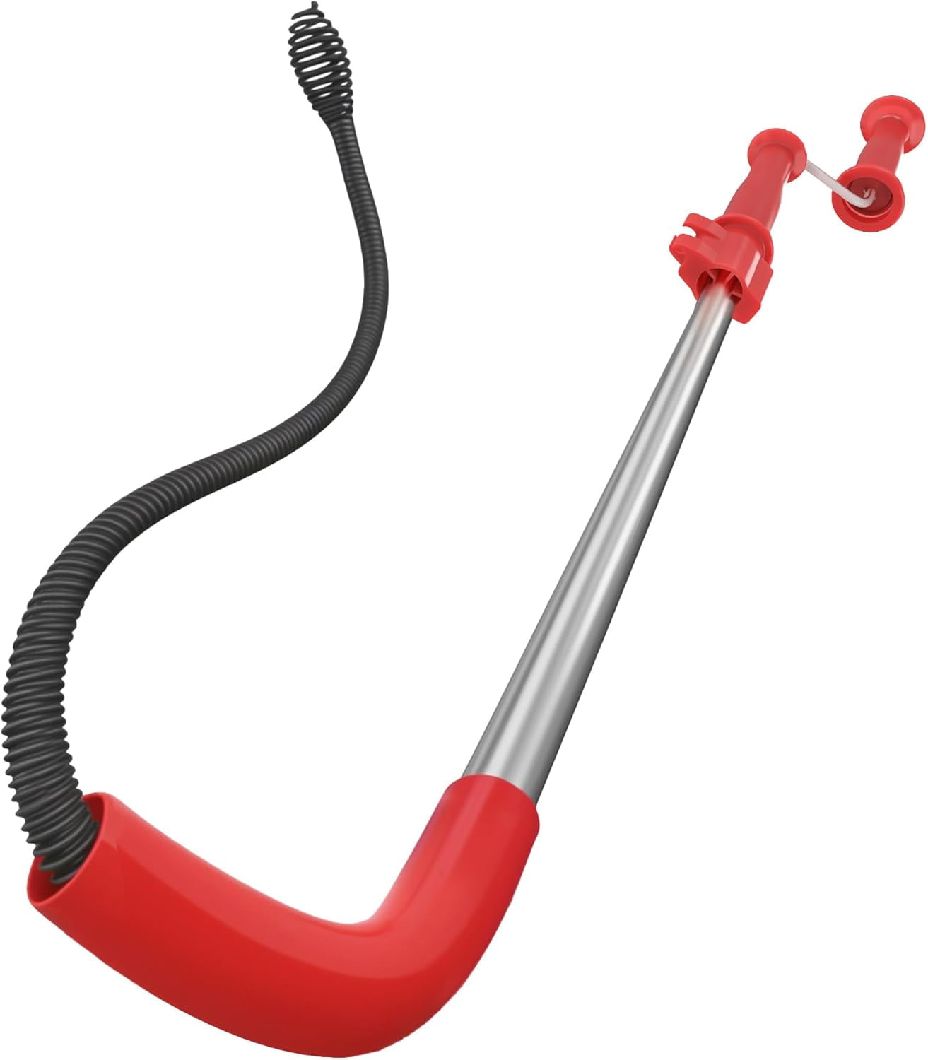 Toilet Auger Clog Remover Toilet Snake for Unclogging with 3-Foot Snake ...