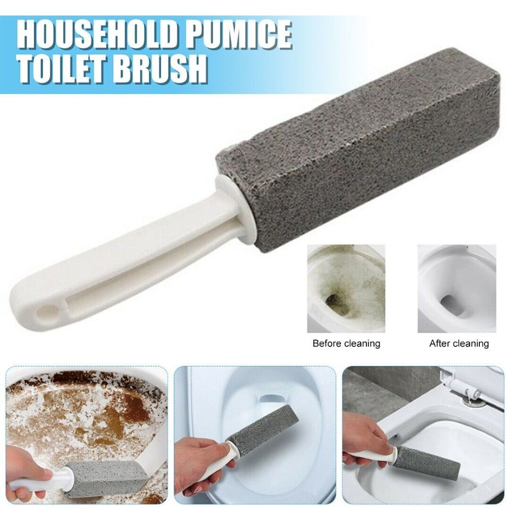 Toilet Bathroom Brush Pumice Stone Convenient Dead Corner Crevice ...