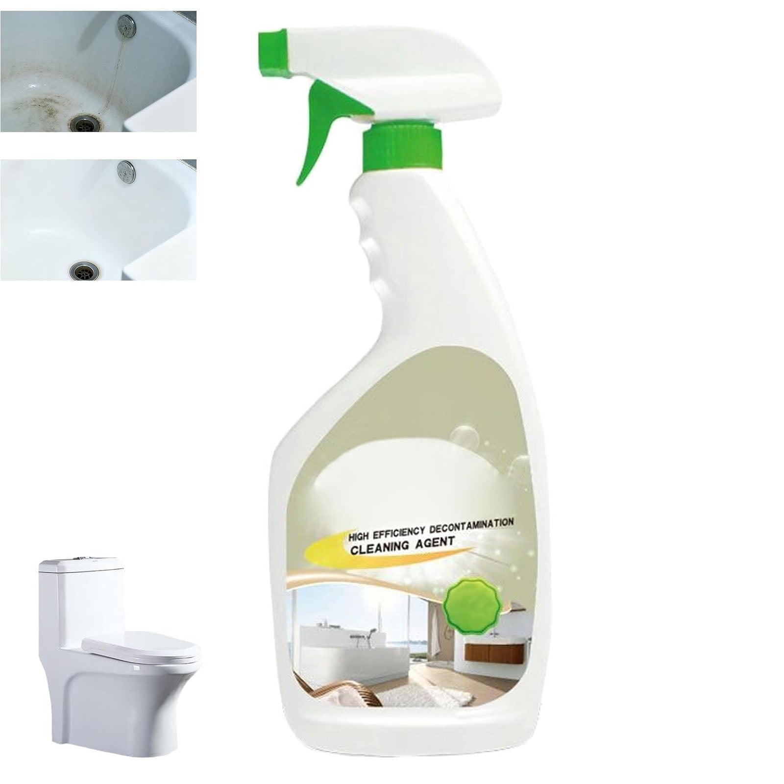 Toilet Bathroom Cleaner, Bathroom Multifunctional Cleaner, Multi ...