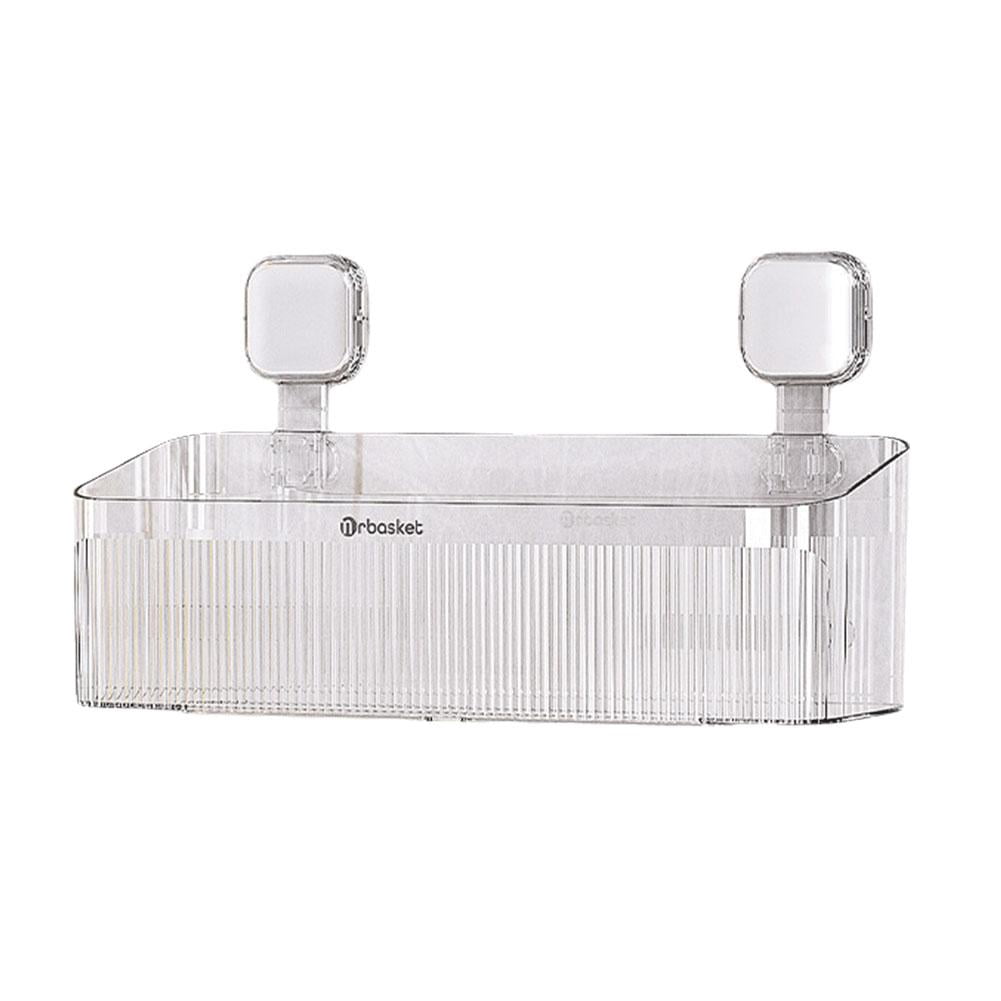 Toilet Bathroom Storage Cabinet Rack Wall Hanging Hole Shelf Organ ...