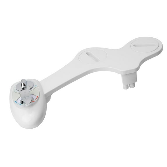Toilet Bidet Hot Cold Water Double Nozzle Toilet Seat Attachment Women ...