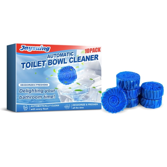 Great Value Automatic Toilet Bowl Cleaner Tablets with Bleaching Action ...
