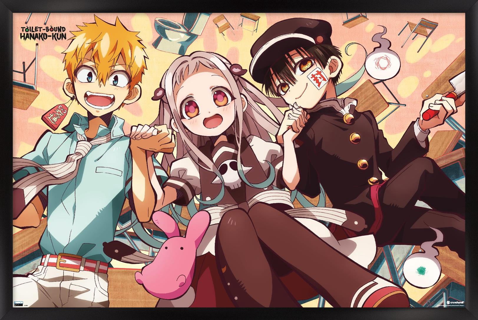 Toilet-Bound Hanako-Kun - Classroom Wall Poster, 22.375" x 34" Framed ...