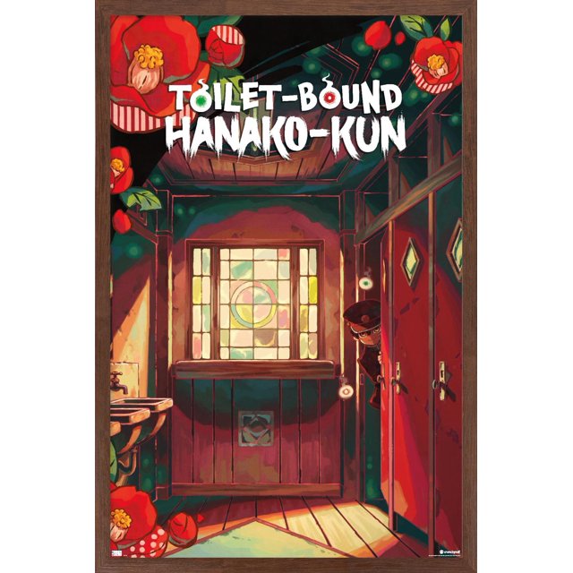 Toilet-Bound Hanako-Kun - Key Art Wall Poster, 22.375" x 34" Framed ...