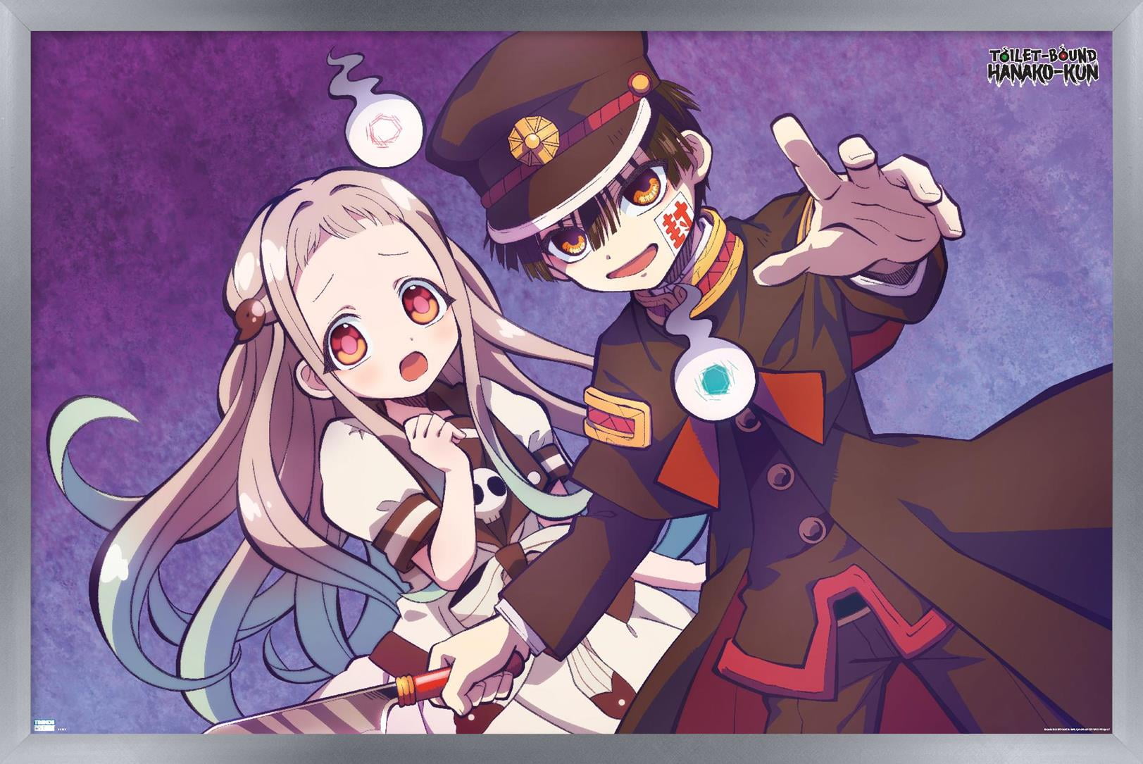 Toilet-Bound Hanako-Kun - Knife Wall Poster, 22.375" x 34" Framed ...