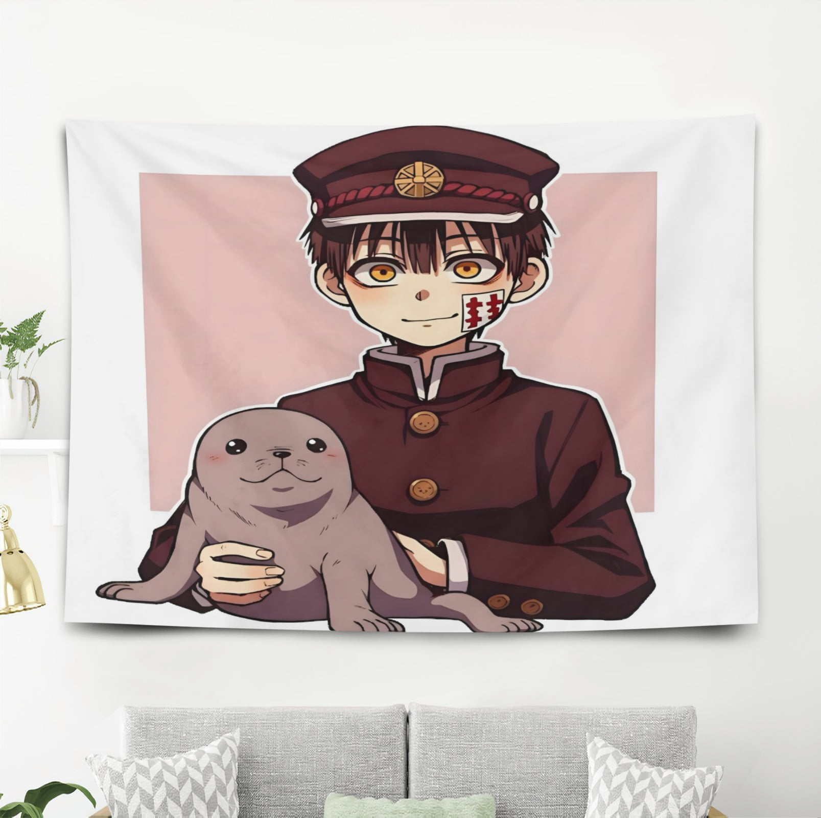 Toilet Bound Hanako Kun Pattern Wall Hanging 50*60 Inches High-Quality ...