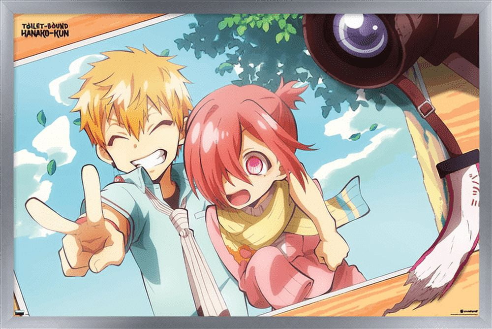 Toilet-Bound Hanako-Kun - Postcard Wall Poster, 22.375" x 34" Framed ...