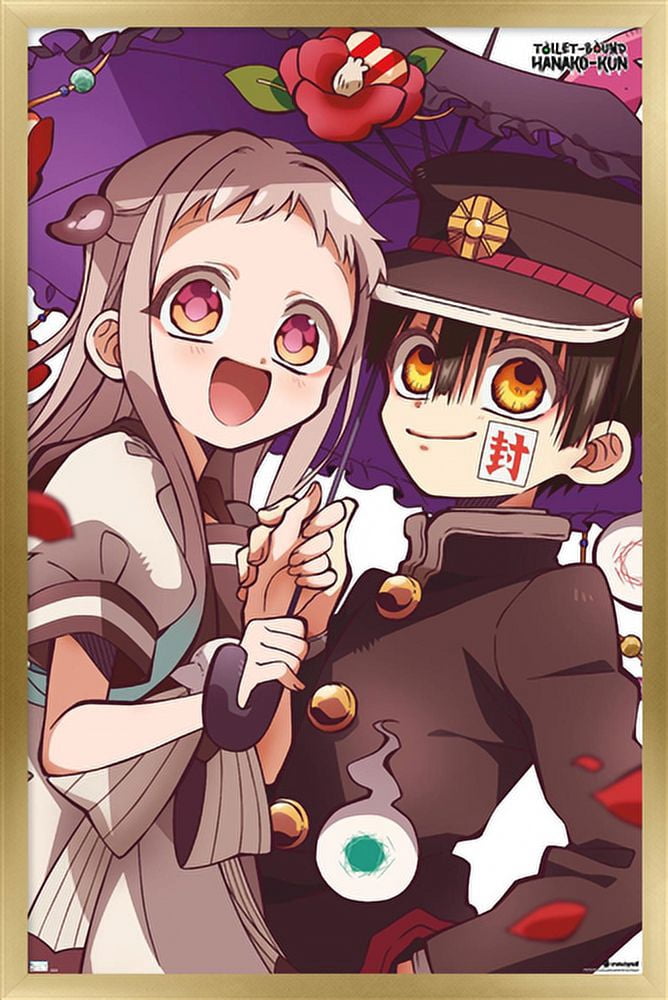 Toilet-Bound Hanako-Kun - Purple Umbrella Wall Poster, 22.375" x 34 ...