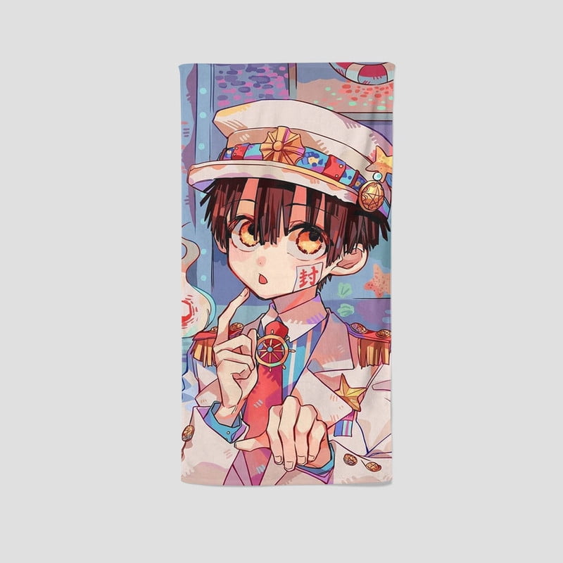 Toilet Bound Hanako Kun's towel features a distinct design, serving as ...