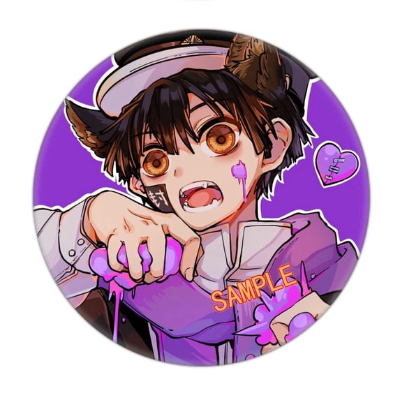 Toilet-Bound Hanako-kun Comic-Con Tinplate Badge Anime Peripherals ...
