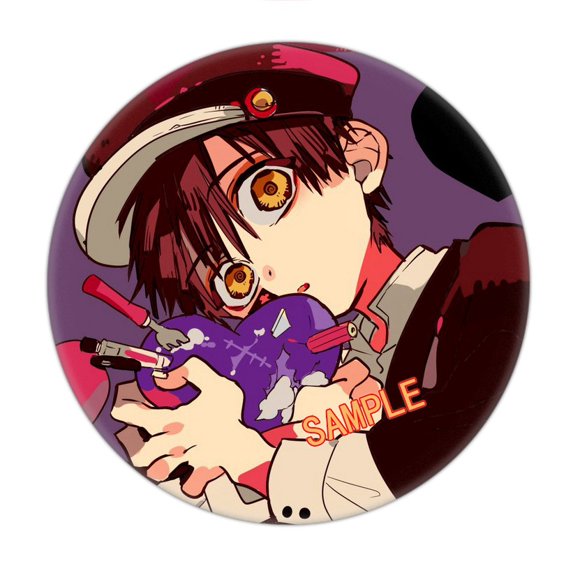 Toilet-Bound Hanako-kun Comic-Con Tinplate Badge Anime Peripherals ...