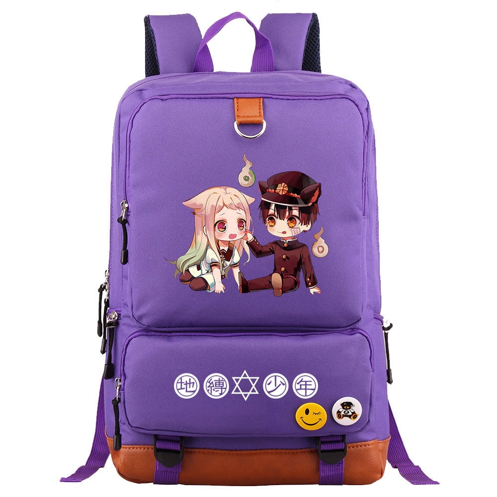 Toilet-Bound Hanako-kun Theme Square Backpack with Laptop Compartment ...