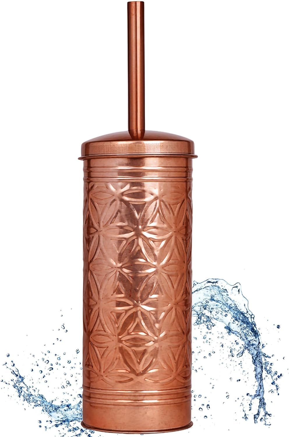 Toilet Bowl Brush and Holder Copper Bathroom Accessories, Bathroom ...