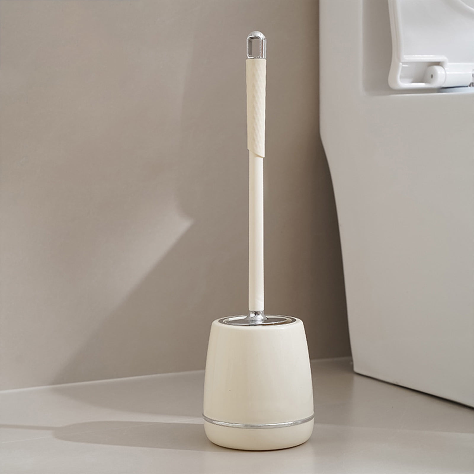 Toilet Bowl Brush and Holder Set,Silicone Toilet Brushes For Bathroom ...