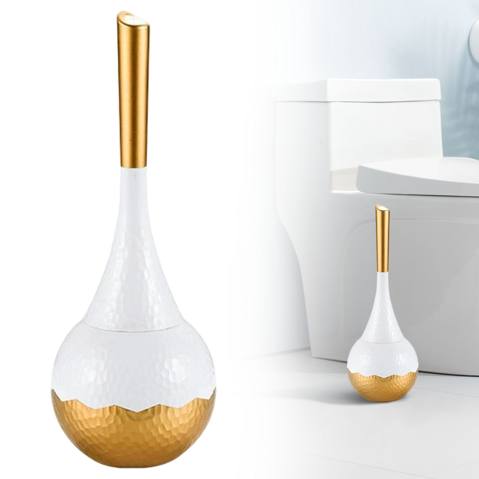 Toilet Bowl Brush and Holder, Toilet Bowl Cleaner Brush, Elegant ...
