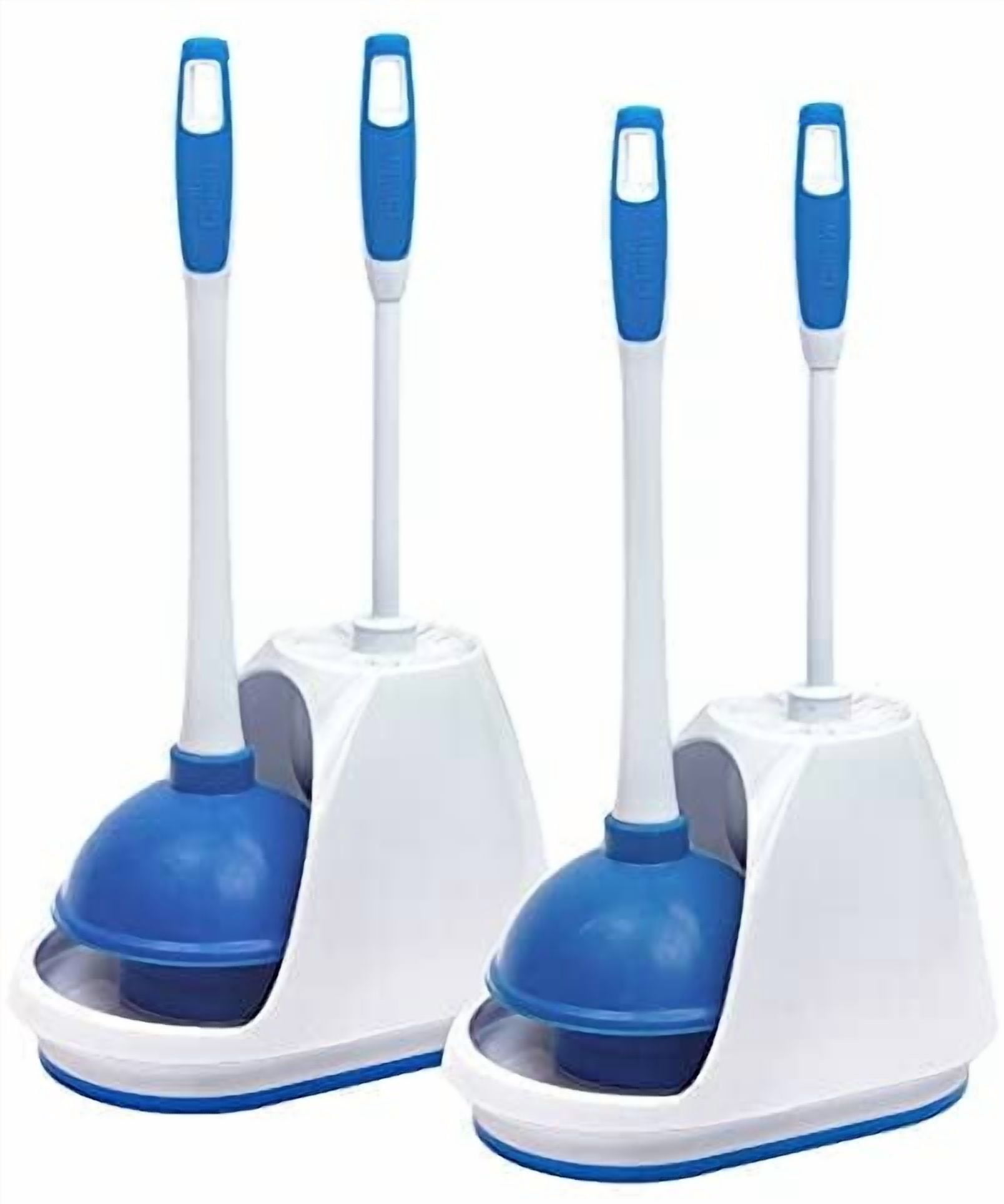 Toilet Bowl Brush and Plunger Caddy Combo (Set of 2) - Walmart.com