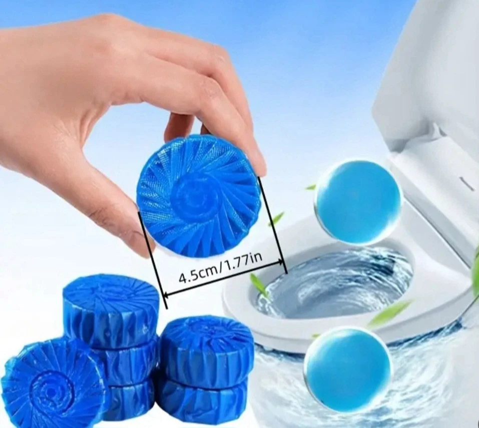 Toilet Bowl Cleaner**12 Pack**Helps Keep It Clean And Smelling Fresh ...